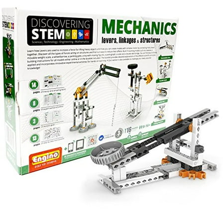 Engino Discovering Stem: Levers, Linkages & Structures Building Kit ...