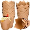 NANMELX 120pcs Food Grade Cupcakes Liners Elegant Cake Paper for ...