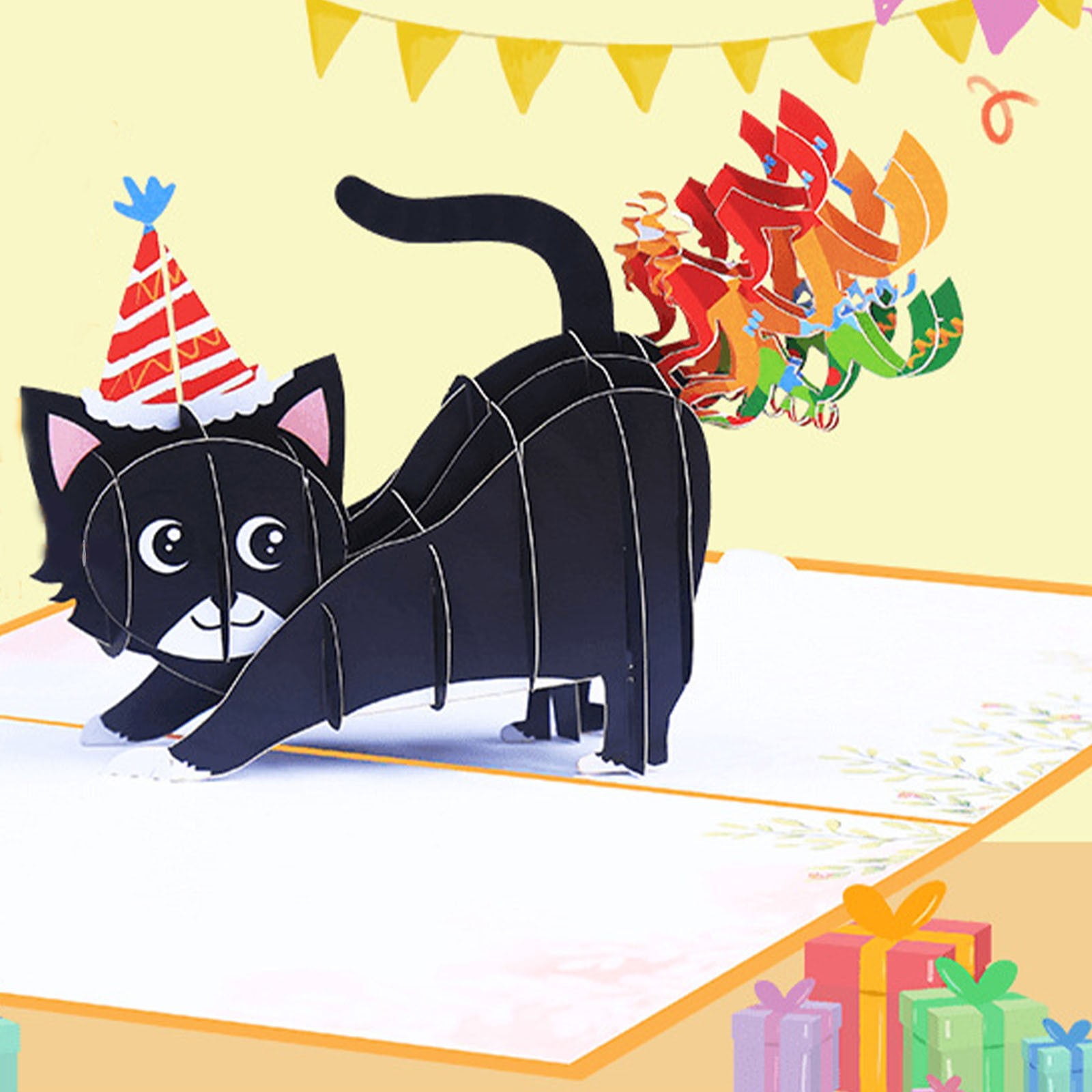 Black Cat Happy Birthday
