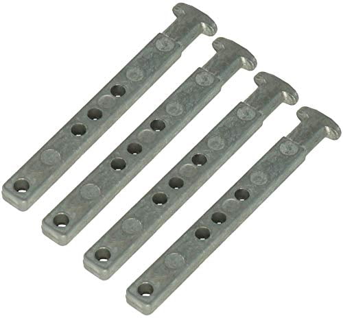 WRS 4 Pack, Die Cast T Shaped Pivot Bar - 4 Hole - Walmart.com