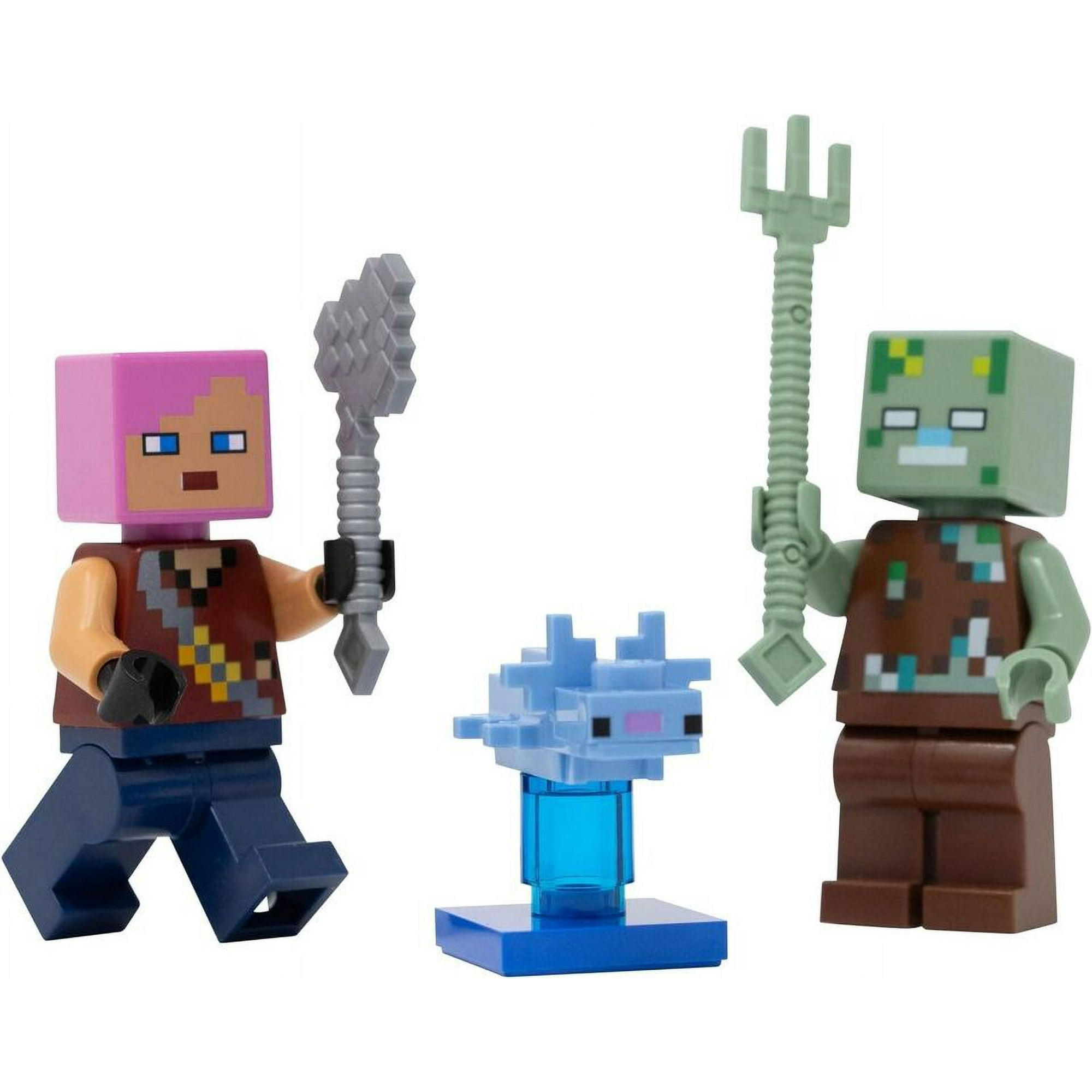 Click here for Lego Minecraft: Adventurer With Drowned And Axolot... prices