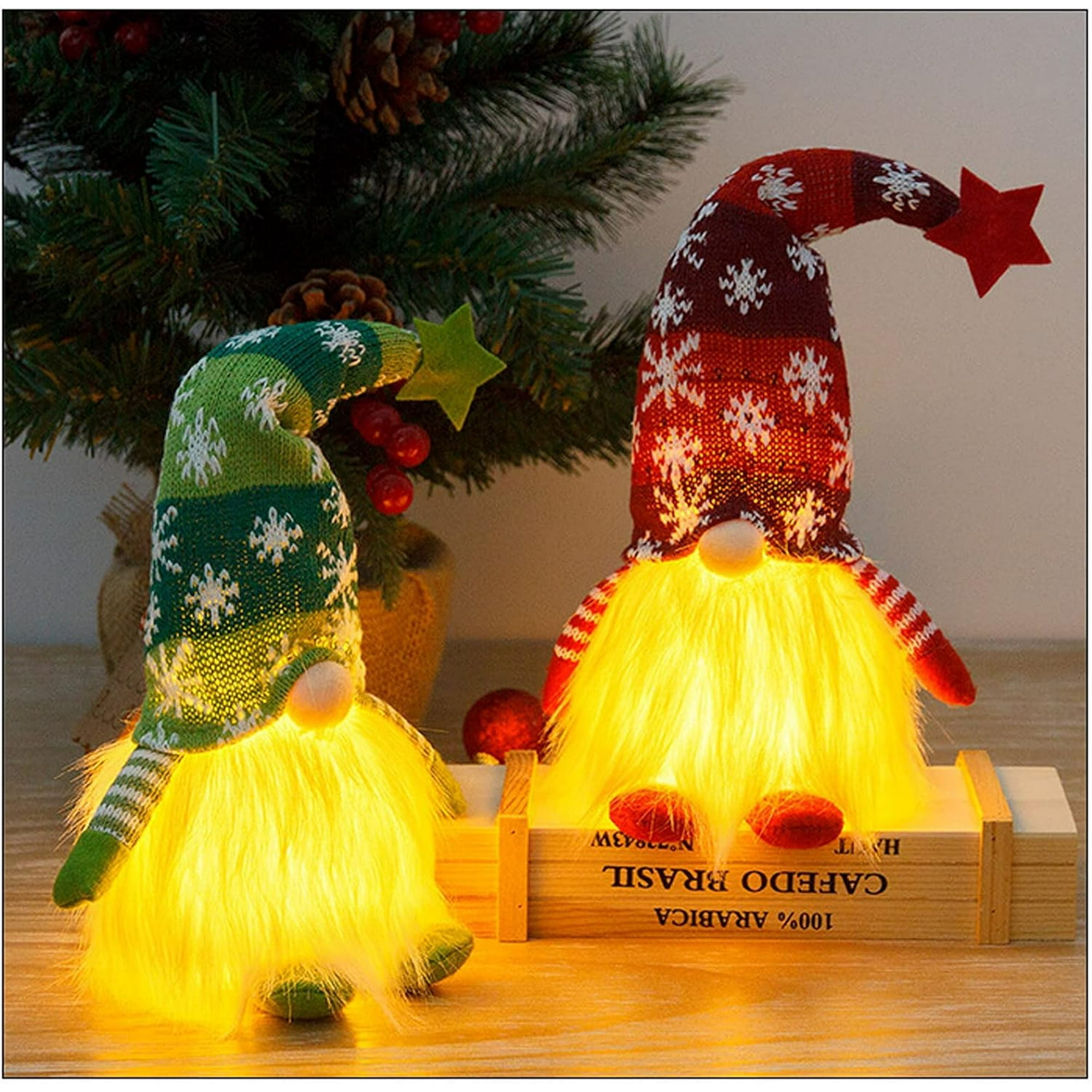 Click here for Lunfar Christmas Gnome Lights 2 Pieces Christmas G... prices