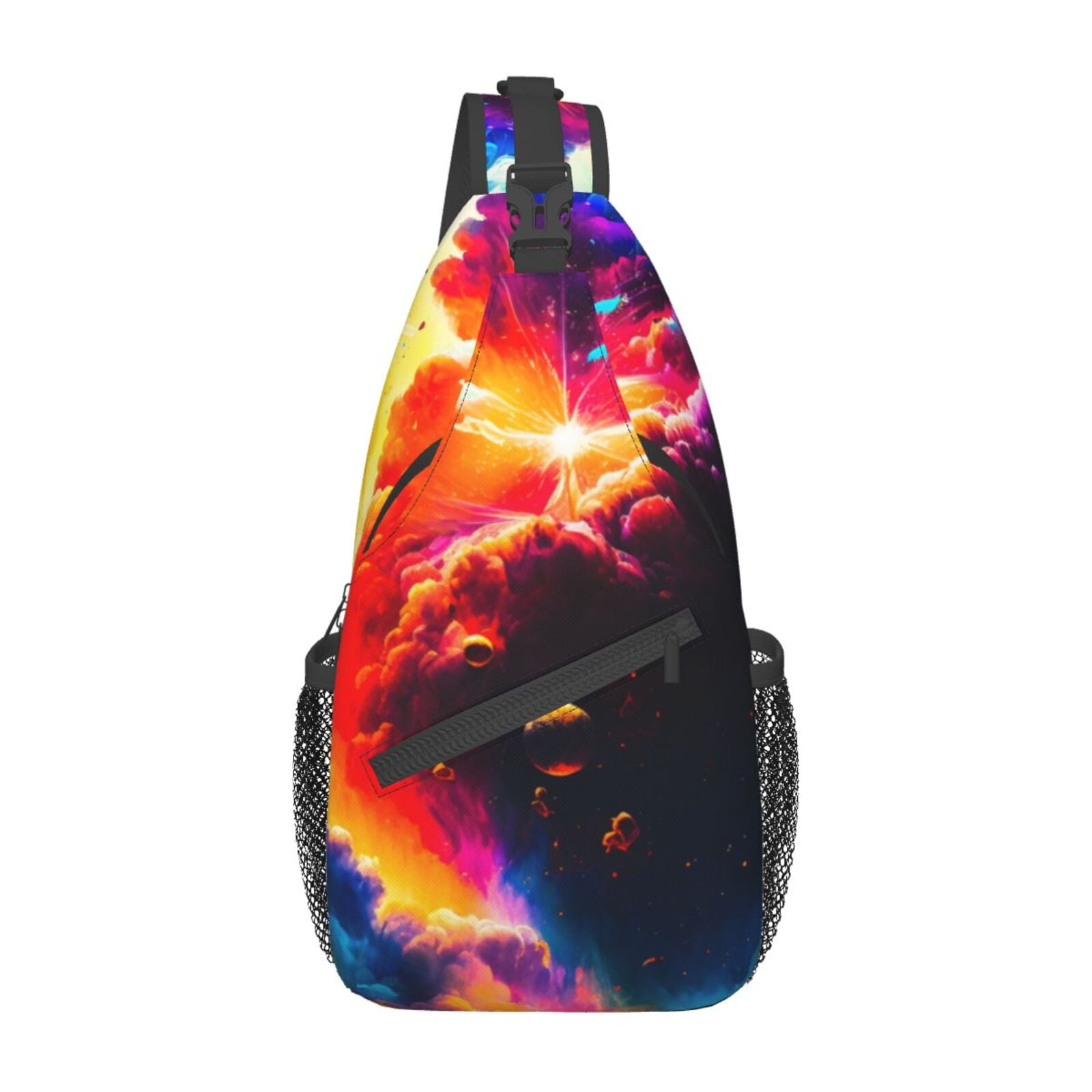 ZNDUO Sling Bag, Men Shoulder Backpack Small Cross Body Chest Sling ...