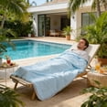 39x59 Cool Silk Summer Quilt - Washable Air Conditioning Blanket with ...