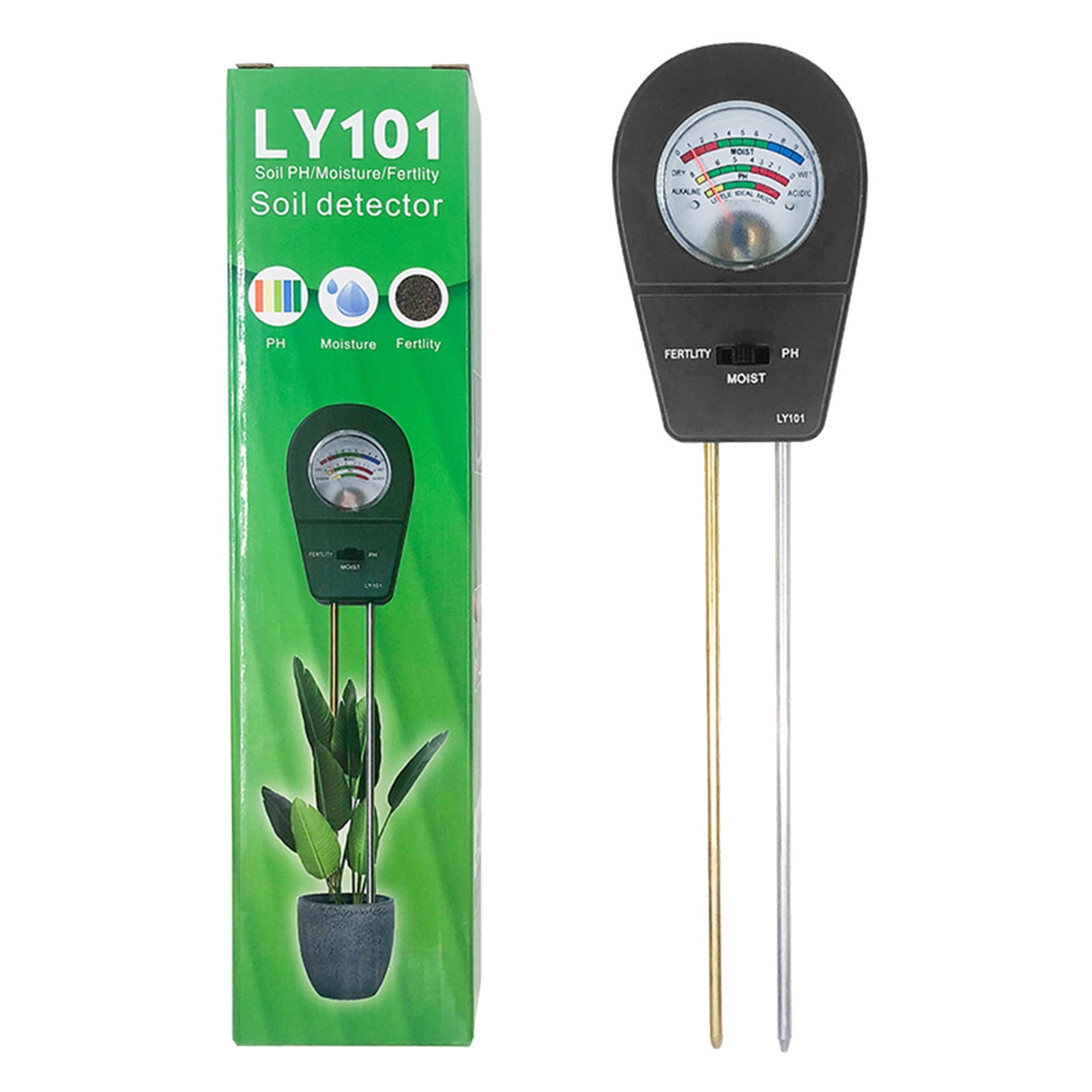Click here for Leutsin 3 In1 Ph Tester Water Moisture Light Test... prices