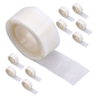Glue Dots 0.5" Removable Clear Dot Roll, 200 Count - Walmart.com