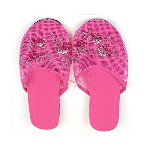 Women's Mesh Slippers with Sequin Available in 15 Colors - Walmart.com
