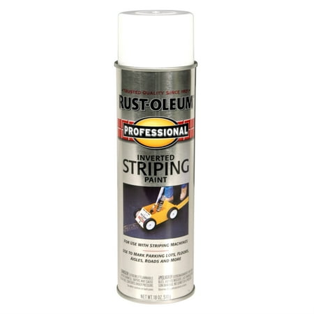 Rust-Oleum 2593838 Professional Stripe Inverted Striping Spray Paint ...