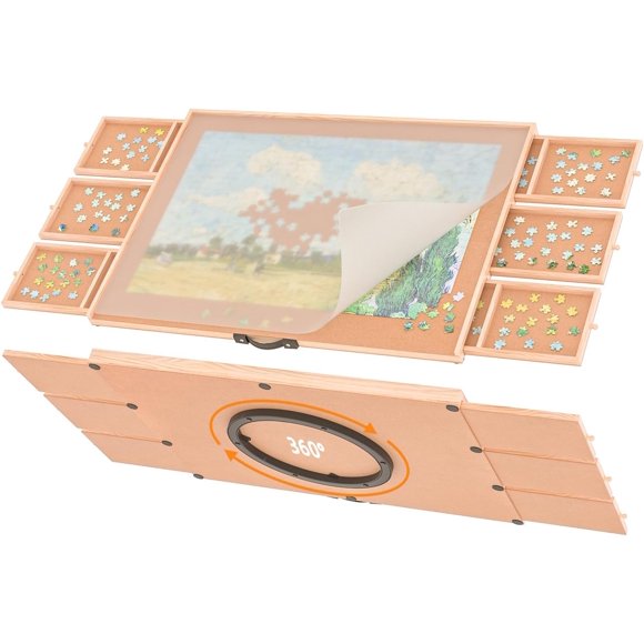 Portable Puzzle Table