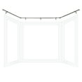Better Homes and Gardens Bay Window Adjustable Drapery Rod Set ...