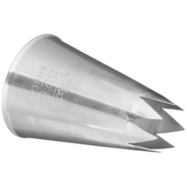 Ateco # 846 - Closed Star Pastry Tip 1/2'' Opening Diameter- Stainless ...