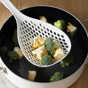 Food Grade Nylon Skimmer, Cooking Strainer, Non-Slip Heat Resistant 260 ...