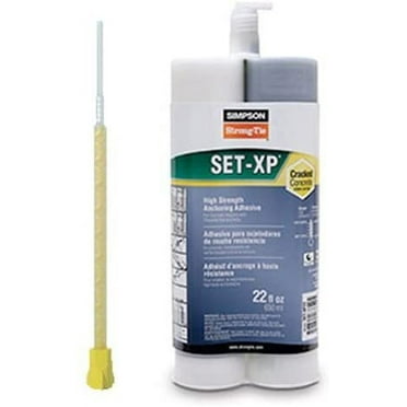 Simpson Strong-Tie SET-3G Plastic Concrete Anchoring Epoxy Paste ...