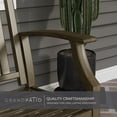 Grand Patio Rust-Resistant Outdoor Bench, Steel Yard Garden Furniture ...
