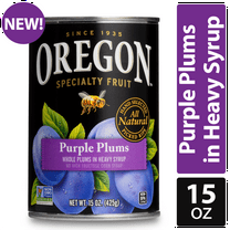 Oregon Fruit Canned Purple Plums in Heavy Syrup, 15 oz Can - Walmart.com