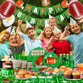 Fruitful Party Football Themed Party Supplies, 164pcs Decorations ...