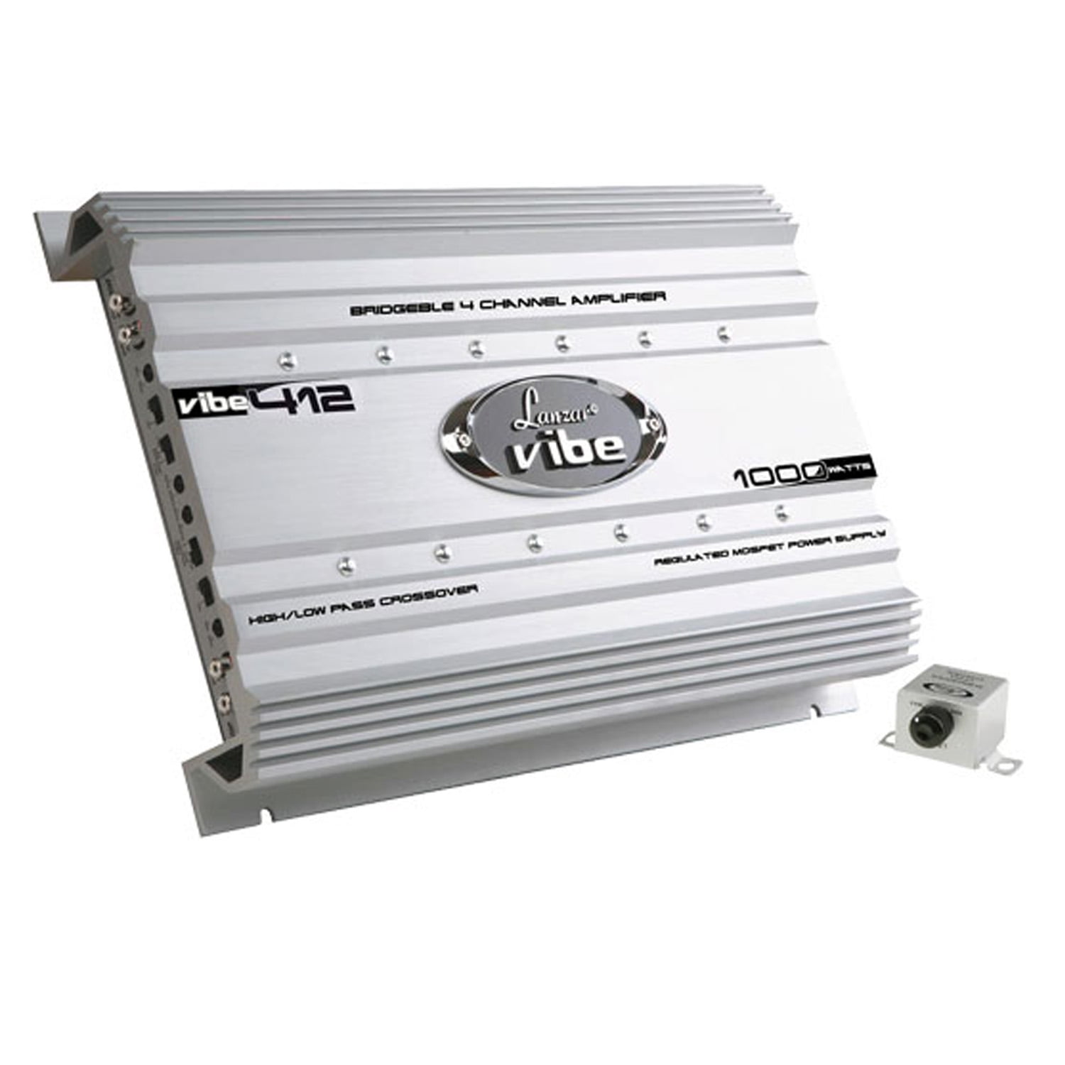 Lanzar Vibe 1000 Watt 4 Channel Mosfet Amplifier - Walmart.com