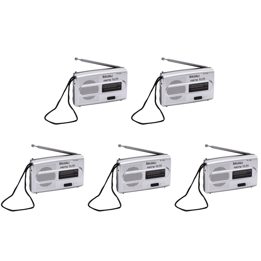 Radios Digitales AM/FM Altavoz Incorporado Radio Portátil Bolsillo ...