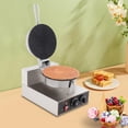 Commercial Waffle Cone Maker 1200W Ice Cream Cone Machine Non-stick ...