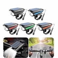Solar Bike Headlight with Integrated Horn and Strong LED Front Light ...