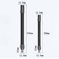 1/2 Flexible Shaft Extension Bar, 360° Bendable, High Elasticity Spring ...