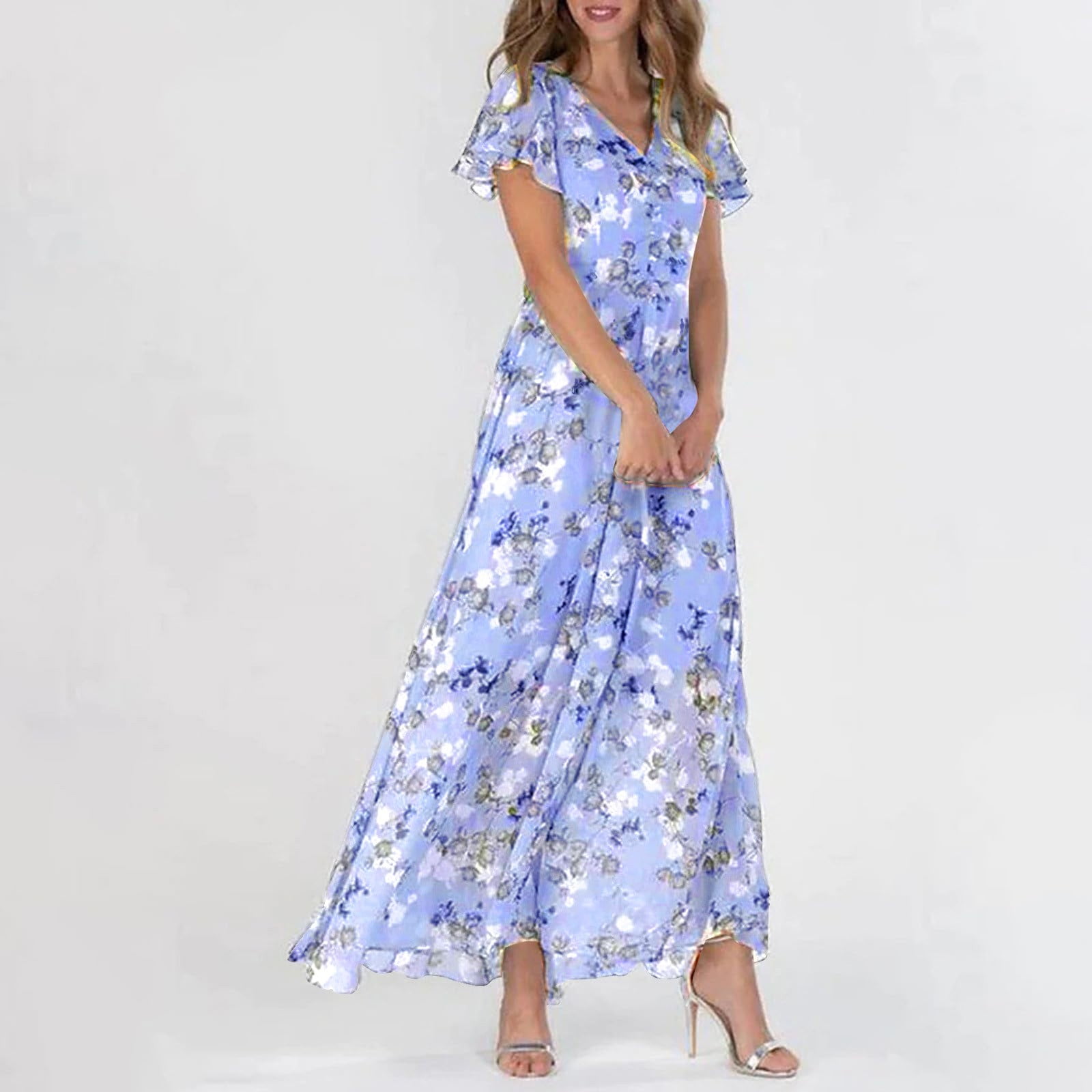 Click here for Hhsclothinggg Trendy Womens Casual Dress Swing Sty... prices