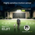 Philips solar security light outdoor, solar-powered waterproof wall ...