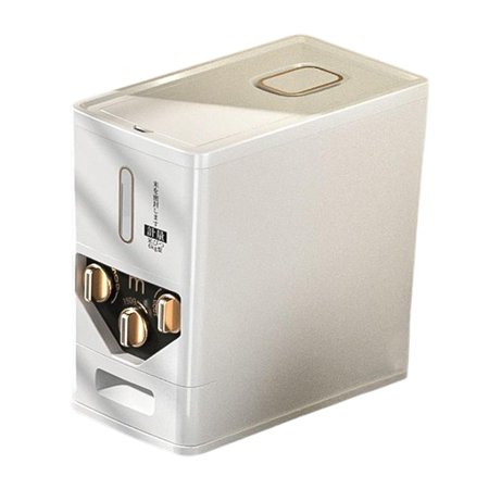 6kg Rice Storage Container Cereal Dispenser for Household Kitchen ...