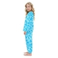 Fluffy Pajamas Set Fuzzy Winter Warm Pj Sets Pullover Tops and Long ...