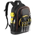 dokea Tool Backpack with Tools, 65 Pockets, Jobsite Backpack, Oxford ...