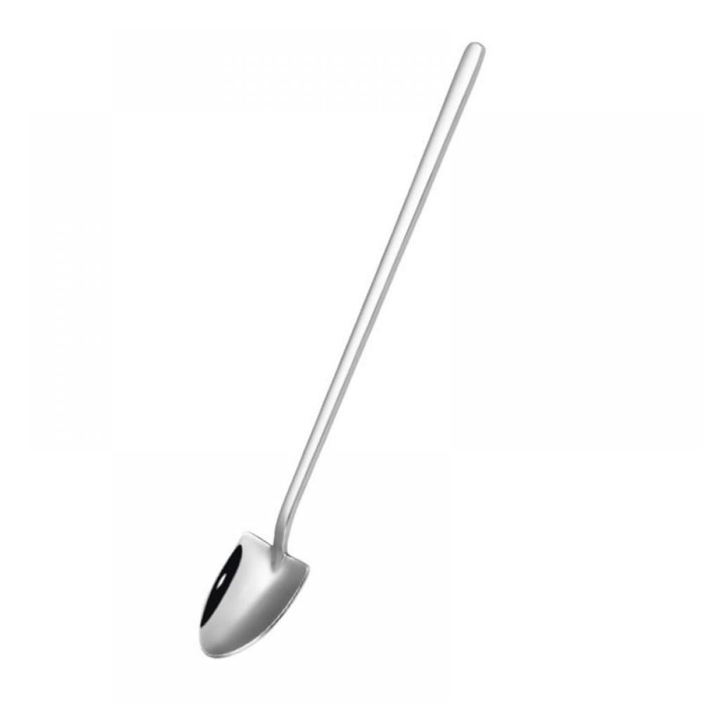Long Handle Spoon, 7-inch Ice Tea Spoon, Premium Stainless Steel Shovel ...