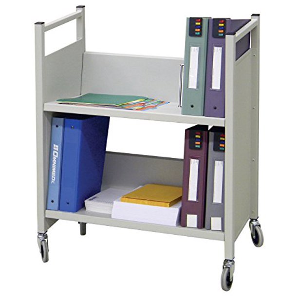 Omnimed Medical File Folder Cart, 2 Shelves - Walmart.com - Walmart.com