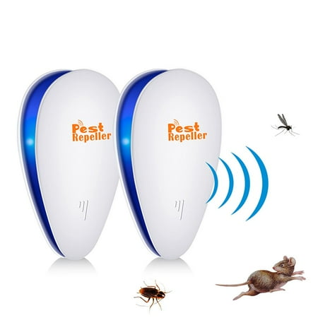 Ultrasonic Electronic Pest Repeller Adjustable Frequency Insect Trap ...