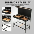 Kojooin 55 Inch Workbench,Tools Cabinet Working Tables Workbench Tool ...