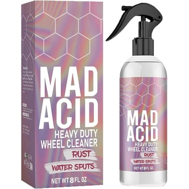 Mad Acid Glass Cleaner, MAD Acid Heavy Duty Wheel Cleaner, Water Spot ...