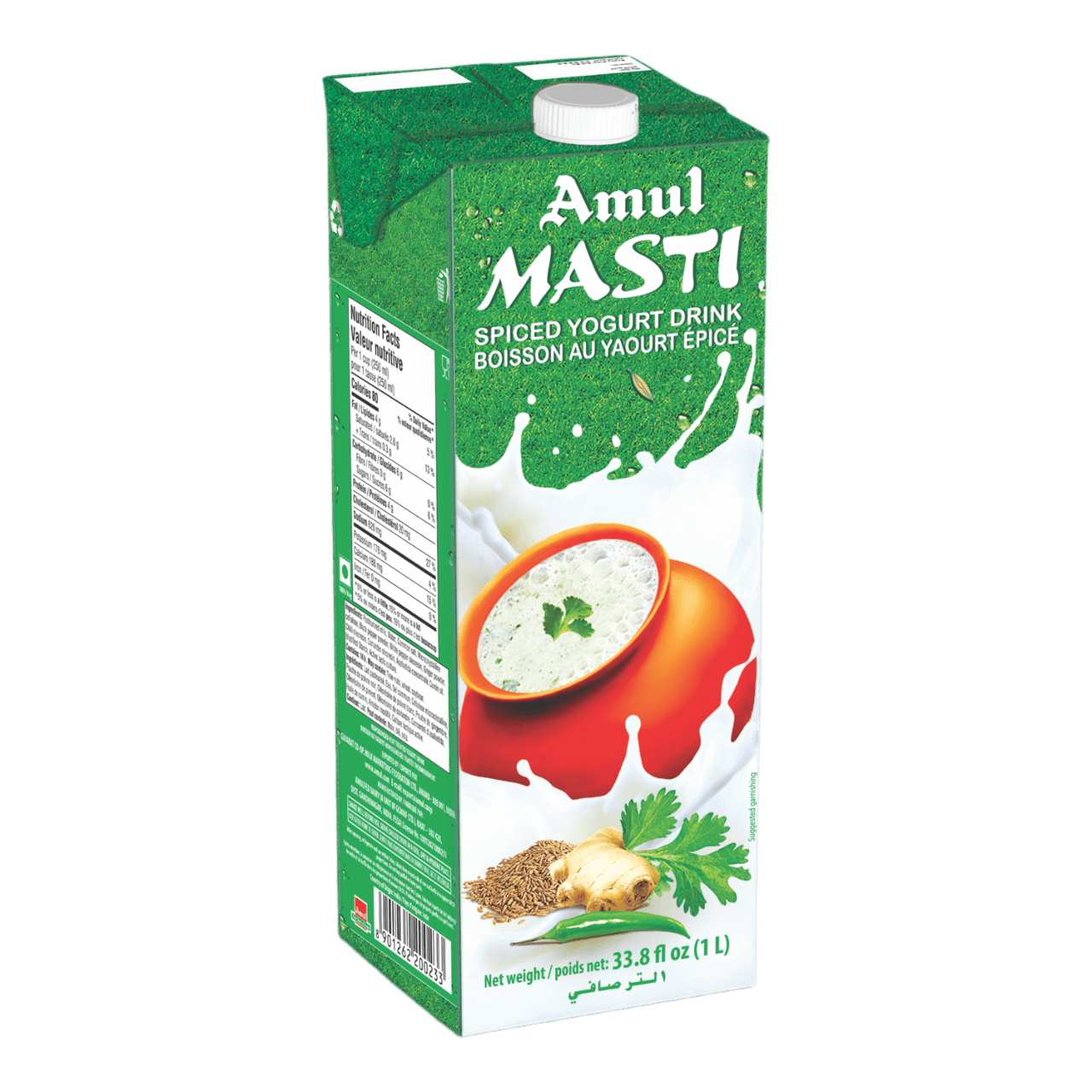 Click here for Amul Spiced Yogurt Drink 1l prices