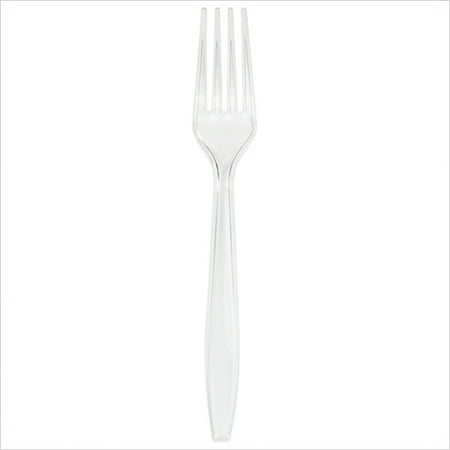 Premium Plastic Forks Bulk Clear,Pack of 50 | Walmart Canada