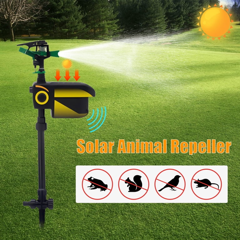 Best Hose-free Orbit 62100 Yard Enforcer Motion Activated Sprinkler ...
