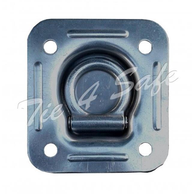 Tie 4 Safe RH01-5M-10 Zinc Plated Recessed Floor Ring - 10 Piece ...