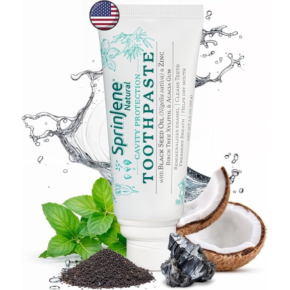 SprinJene Natural® Adult Cavity Protection Toothpaste - Walmart.com
