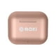 Moki Bluetooth True Wireless Headphones with Charging Case, Rose Gold ...