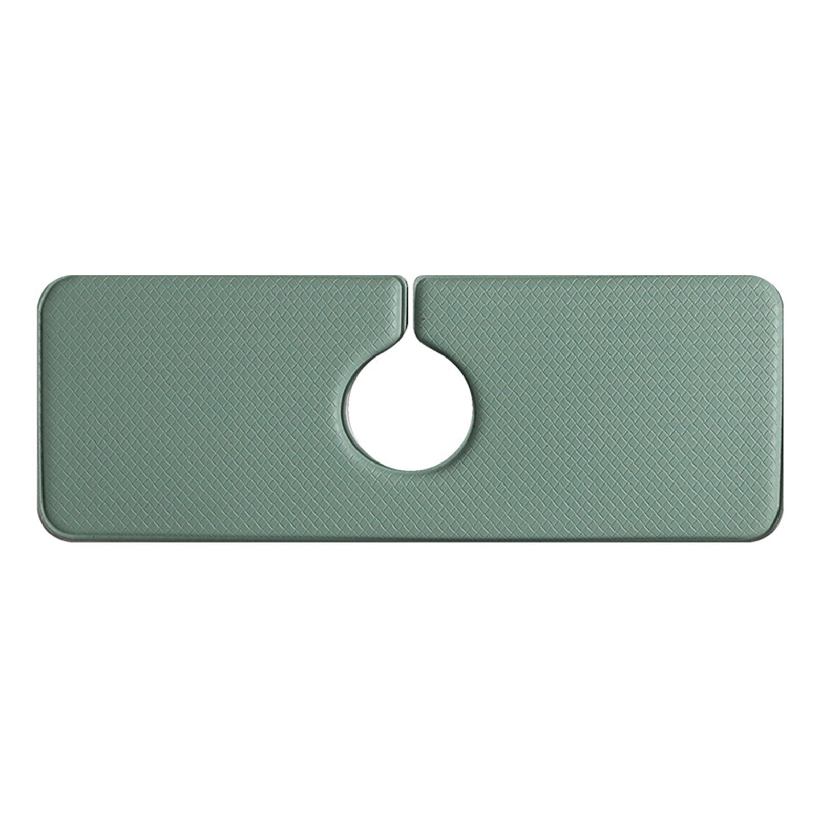 Faucet Absorbent Mat, PU leather Mat,Faucet Splash Catcher Cleaning ...