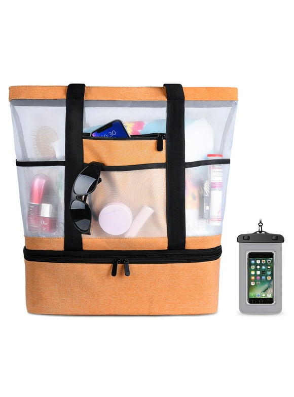 Large Zipper Totes