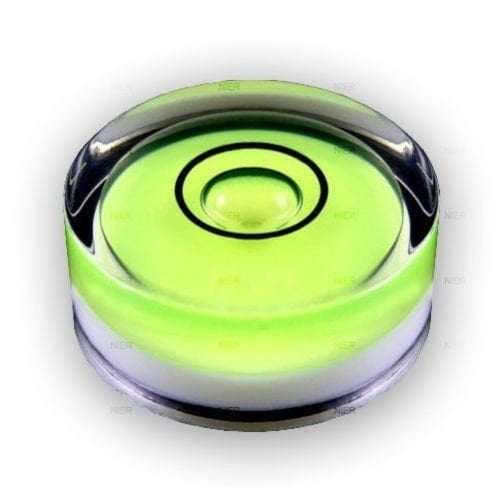 Driak 4PC 15mm Green Multipurpose Mini Circular Bullseye Bubble Spirit ...