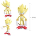 5-Pack Sonic Hedgehog Action Figures Playsets Toys with Movable Joints ...