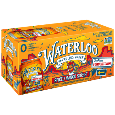Waterloo Sparkling Water, Grape Naturally Flavored, 12 Fl Oz Cans, Pack of 12 | Zero Calories ...