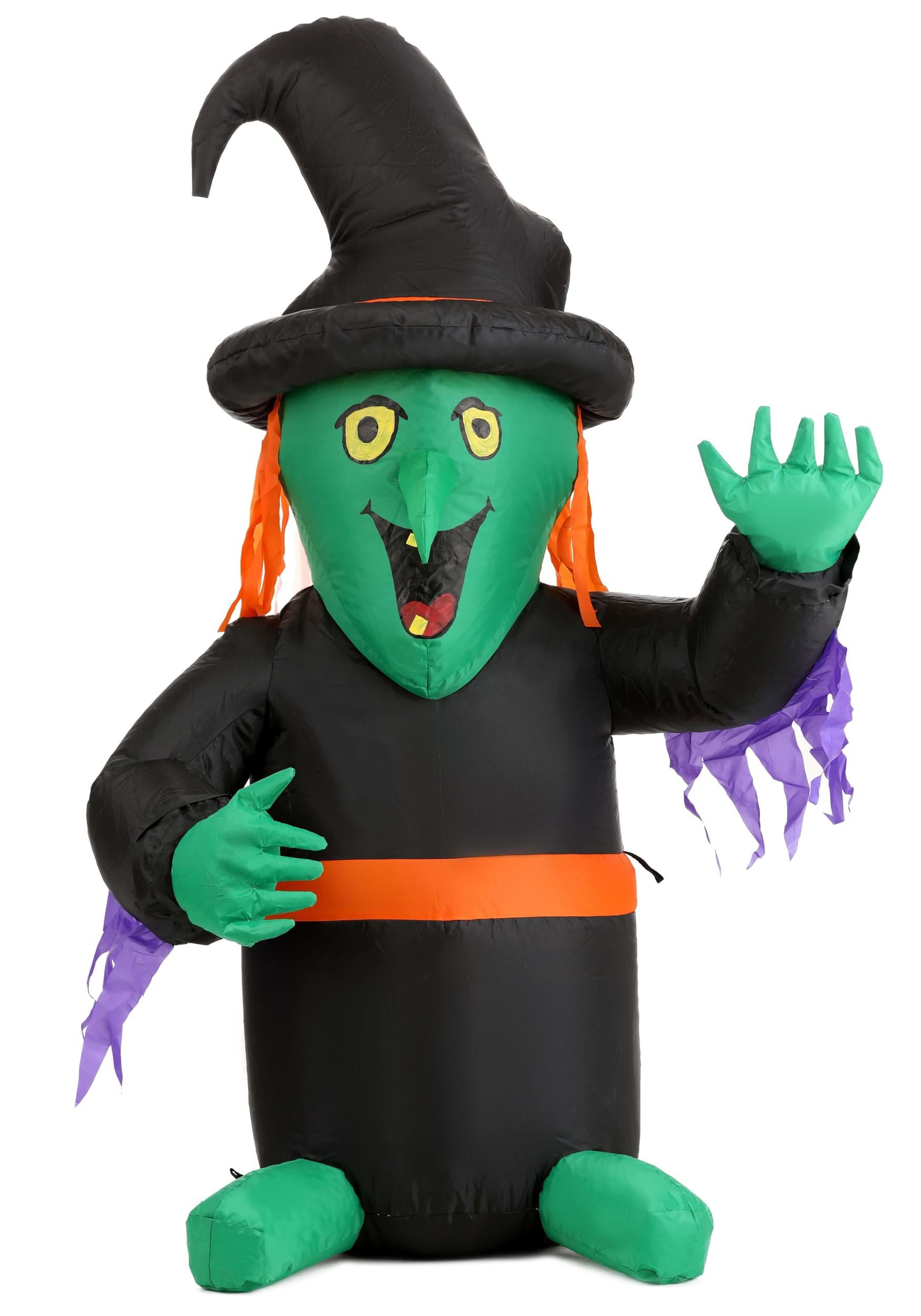 4 Foot Classic Witch Inflatable Decoration - Walmart.com