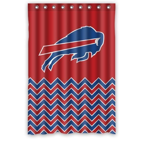 Click here for Touxihaa Buffalo Bills Shower Curtain Bathroom Cur... prices
