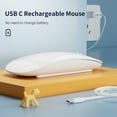 M18 Bluetooth Mouse, USB C Rechargeable Wireless Mouse, Triple Mode ...