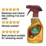 Old English Lemon Oil Wood Cleaner & Conditioner, Natural Light & Dark ...
